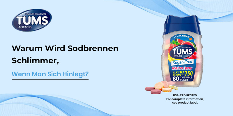 Warum Sodbrennen im Liegen schlimmer wird | TUMS